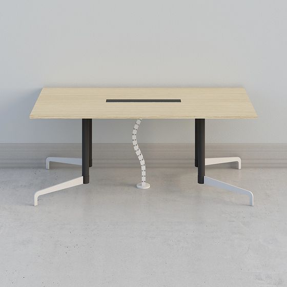 Flexible Work Desk 3D model