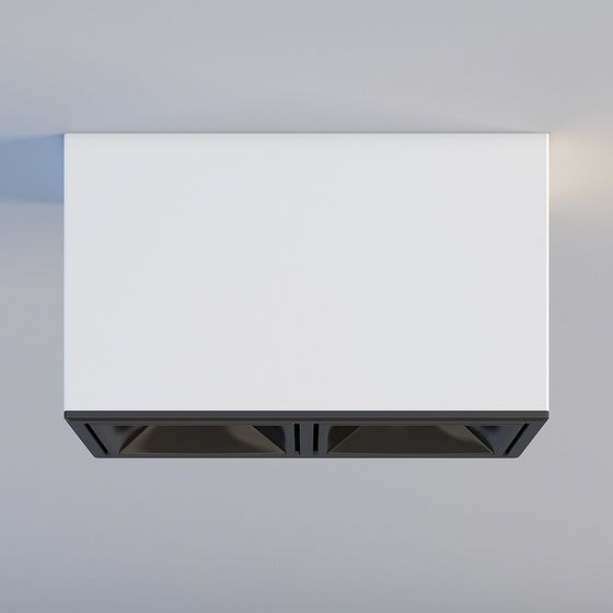 Minimalist Kitchen Extractor Hood 3D model