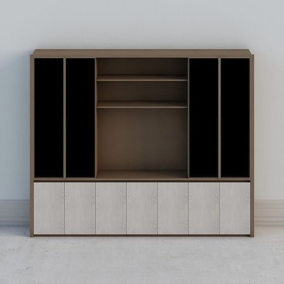Urban Storage Cabinet 3D model for Modern Spaces