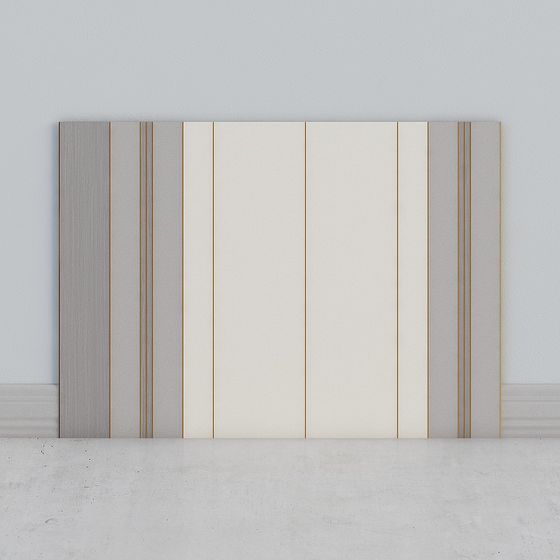 Striped Partition 3D model