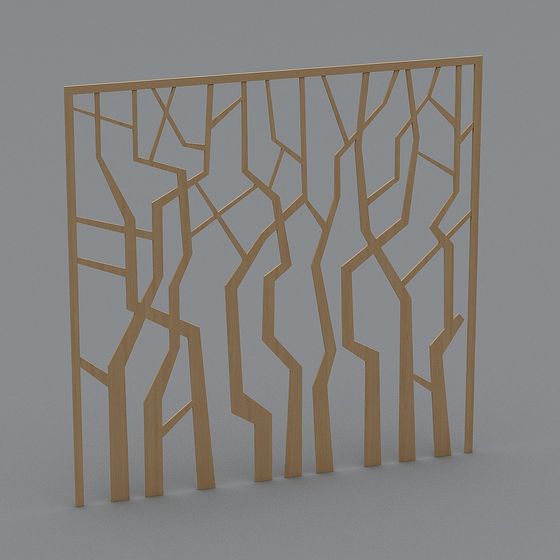 Natural Web 3D model - Low-Poly High-Detail Design