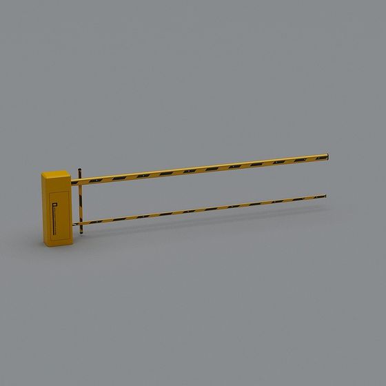 Automatic Barrier 3D Model for Modern Design