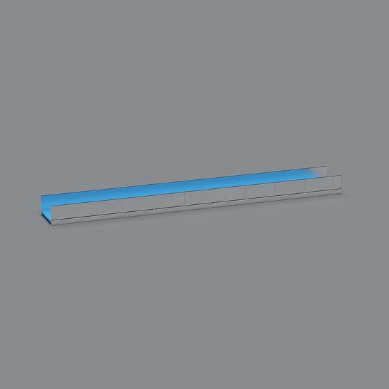 City Light Strip 3D model for Urban Design