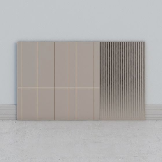 Urban Panel 3D model for Modern Design
