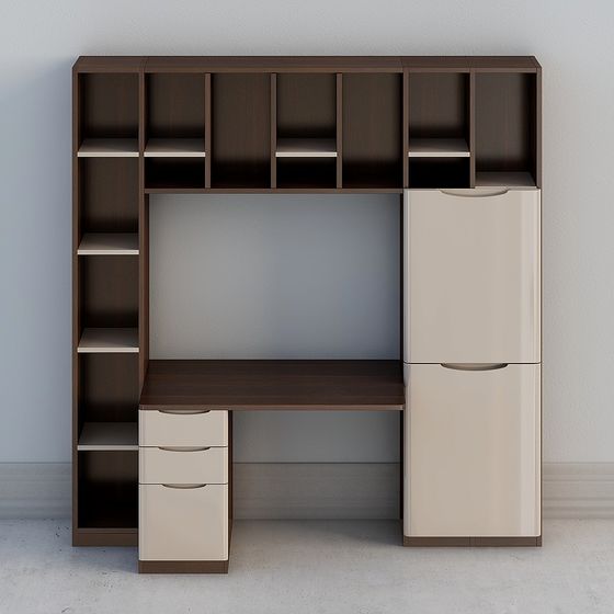Urban Workspace 3D model for Modern Interiors