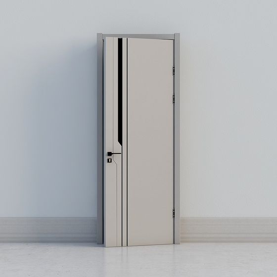 Urban Gate 3D model - Modern Minimalist Design