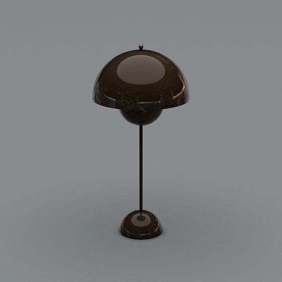 Elegant Low-Poly Lamp 3D Model Design