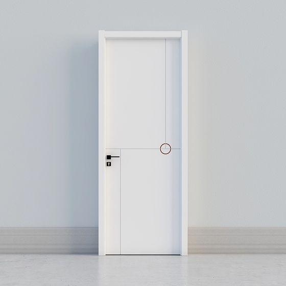 Simple and Elegant 3D Door Model