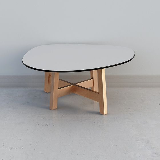 Cross-Legged Coffee Table 3D model