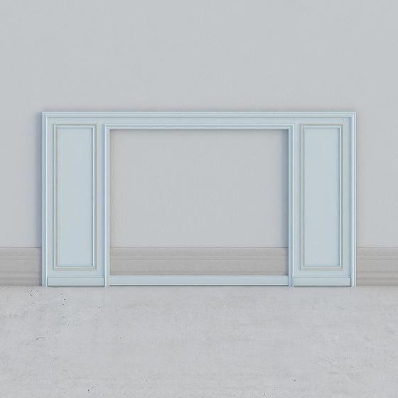 Classic Door Frame 3D model for Modern Aesthetics