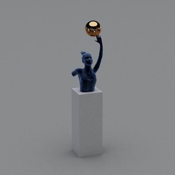 Golden Reach 3D Model