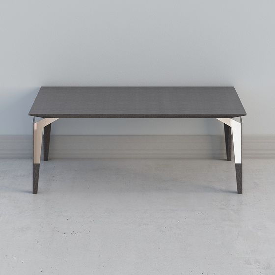 Urban Style Dining Table 3D Model