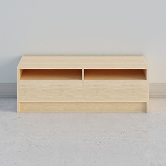 Minimalist Storage Unit 3D model