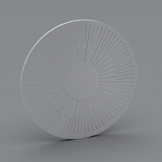 Spiral Light 3D Model – Low-Poly Modern Spiral Design