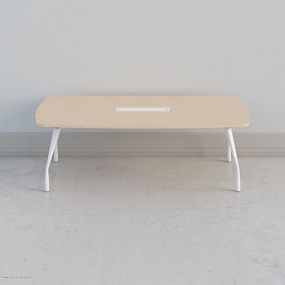 Sleek Conference Table 3D model