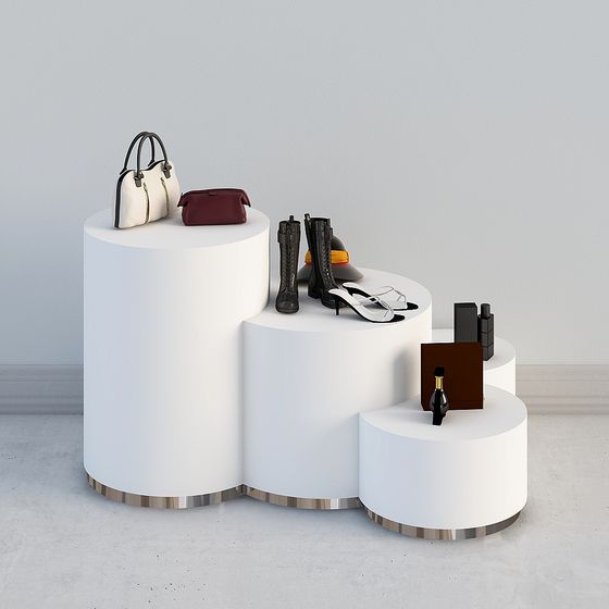 Minimalist Display Stand 3D model for Creative Projects