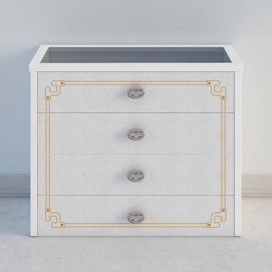 Art Deco Chest 3D model