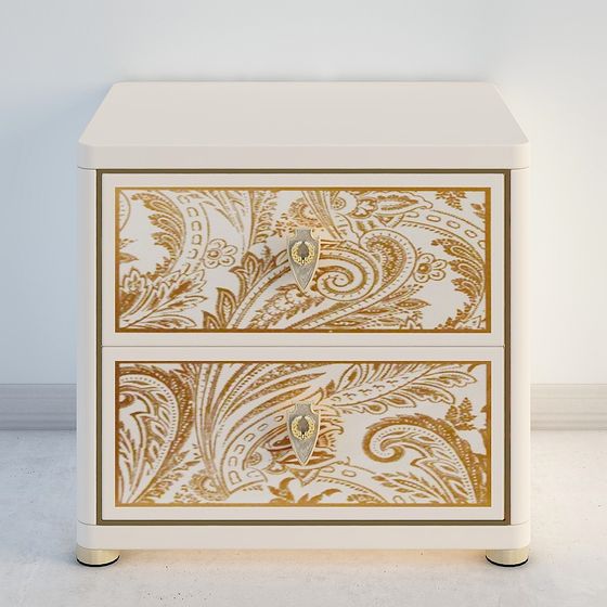 Paisley Treasure Chest 3D model