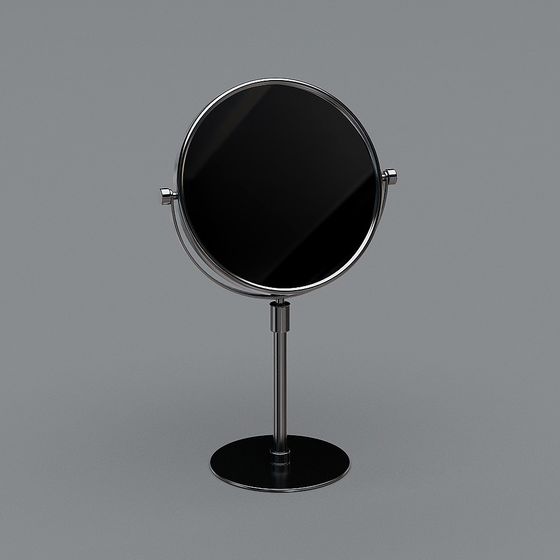 Modern Low-Poly Makeup Mirror 3D model