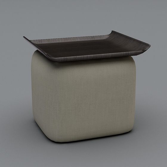 Simplicity Ottoman 3D model