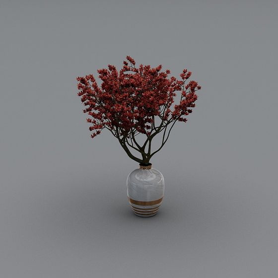 Floral Harmony 3D Model
