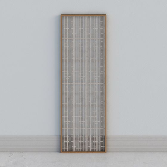 Geometric Light and Shadow Screen 3D model