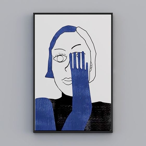 The Veiler 3D model for Contemporary Art Projects