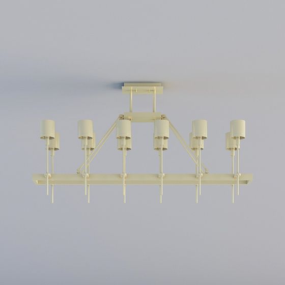 Elegant Urban Light Fixture 3D model for Modern Spaces