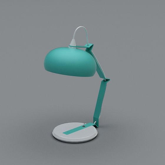 Stylish Low-Poly Table Lamp 3D Model