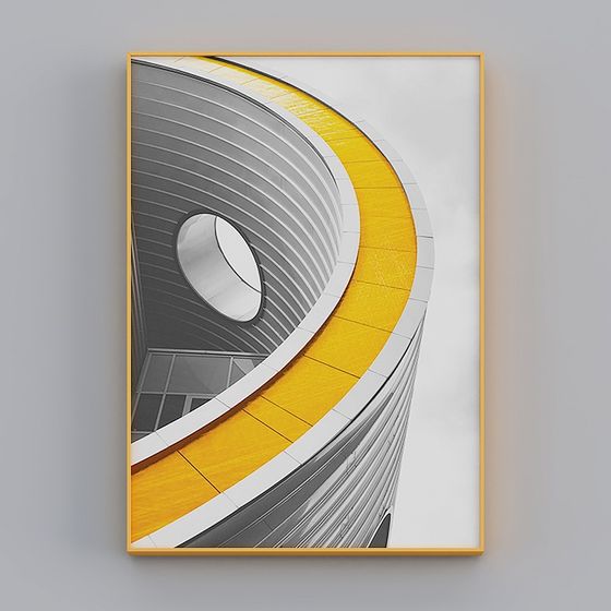 Futuristic Low-Polygon 3D Model Design