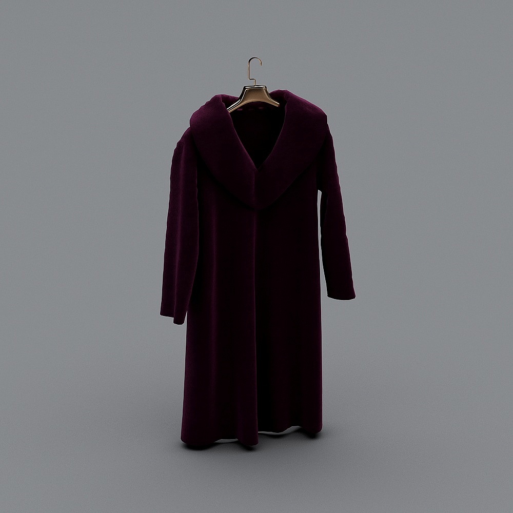 Low Poly Coat 3D Model: Chic Style & Efficiency | Coohom
