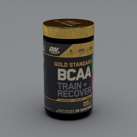 BCAA Train + Recover 3D model