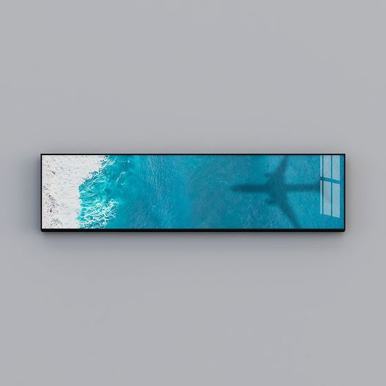 Oceanic Horizon Frame 3D model