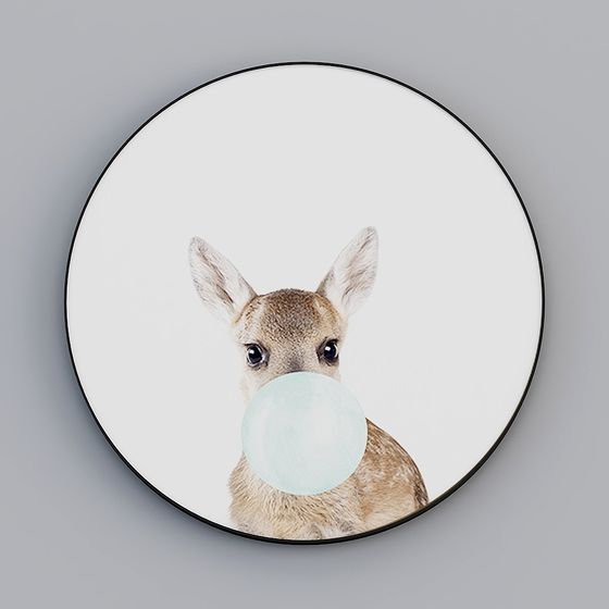 Bubble Gum Deer 3D model
