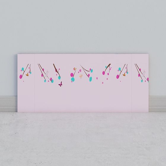 Spring Dreamscape 3D Model Mural