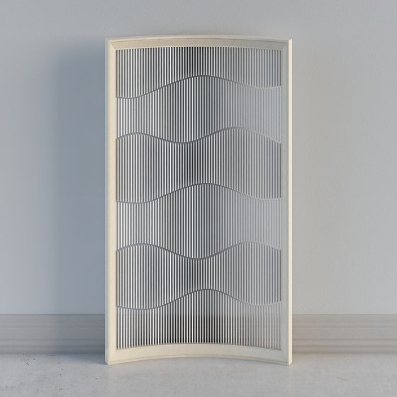 Wavy Screen 3D model
