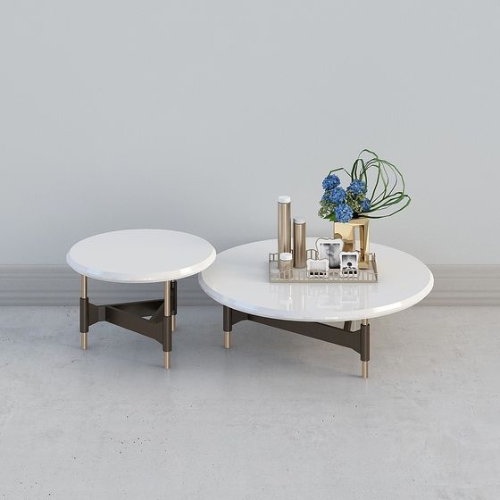 Urban Living Room Side Table 3D model