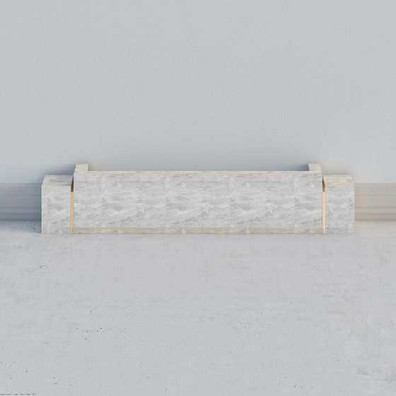 Urban Light Bench 3D model for Modern Spaces