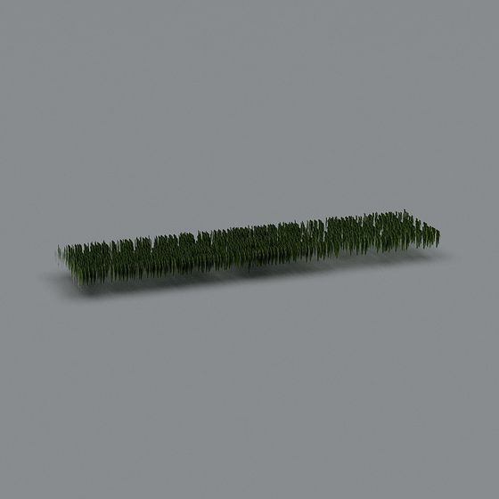 Realistic Grass Field 3D Model