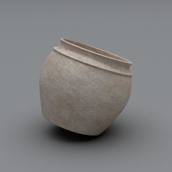 Ancient Pottery 3D Model