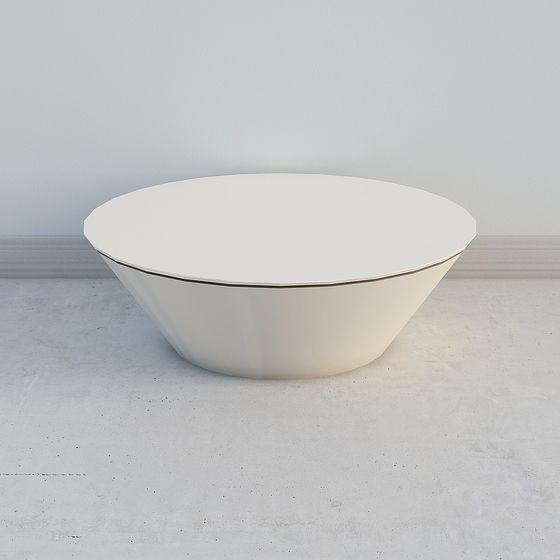 Minimalist Round Table 3D model