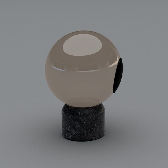 Sphere on Stand 3D model