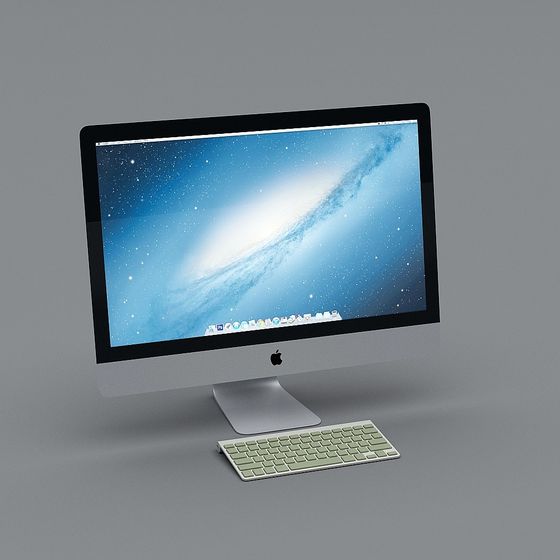 iMac Pro 3D Model – Futuristic Design for Creative Projects