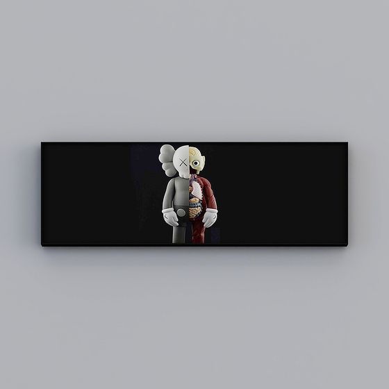 Dual-Faced Puppet 3D Model - Unique Artistic Design
