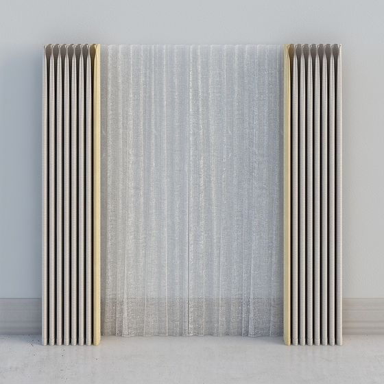 Industrial Style Radiator 3D model