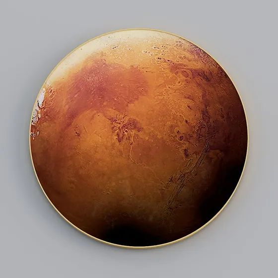 mars planet 3d project