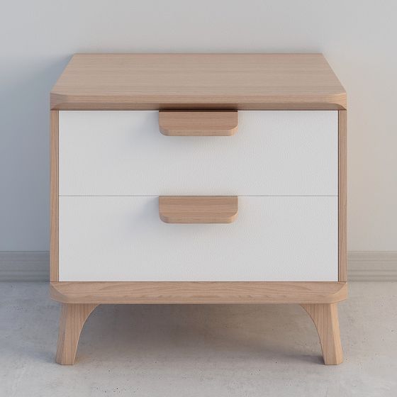 Modern Minimalist Nightstand 3D model