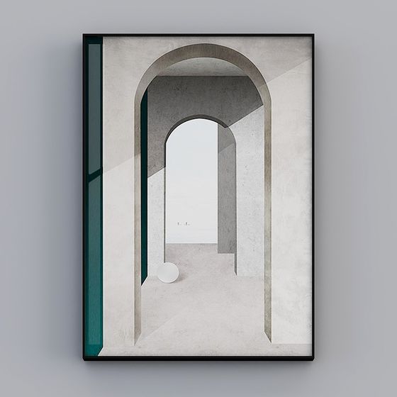 Urban Arch 3D Model for Modern Design