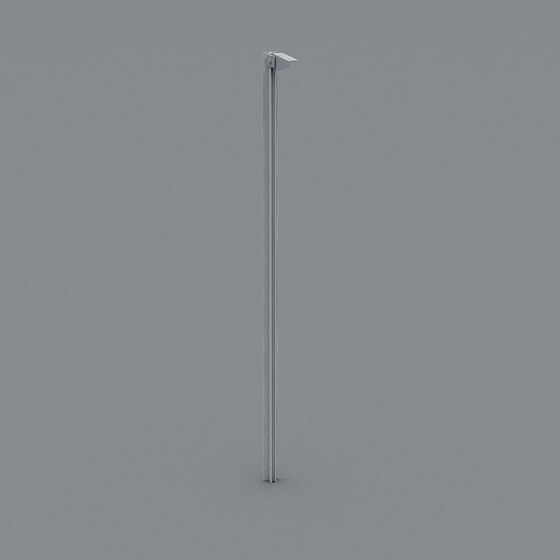 Stylish Street Light Pole 3D model