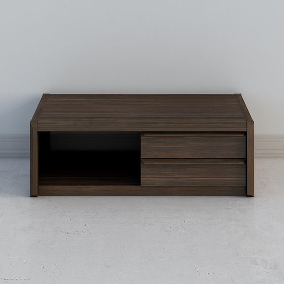 City Window TV Stand 3D model